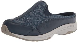 Easy Spirit Femme Traveltime304 Mule, Bleu Marine/Blanc, 39 EU Large