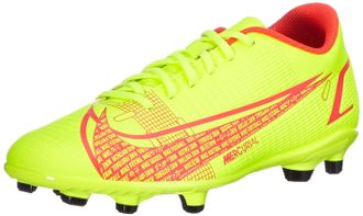 Nike Nike Unisex Vapor 14 Club FG/MG Fu&szlig;ballschuhe, Volt/Bright Crimson, 42.5 EU