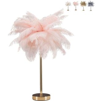 Mauro Ferretti Mauro Ferretti - Lampe &agrave; poser en m&eacute;tal et plastique Palm 40 x 55 cm