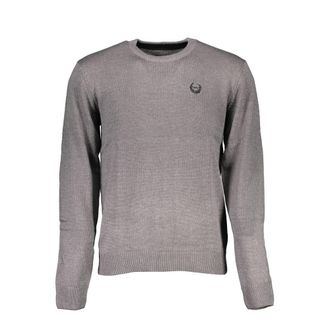 Gian Marco Venturi Gianmarco Venturi Grigio Baumwollpullover f&uuml;r Herren