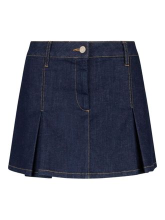 Liu Jo minijupe en jean - Bleu