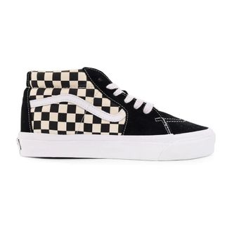 Vans Sneakers mit Schachbrettmuster und hohem Schaft - - Shoes - Herren - Schwarzk - 44 EU