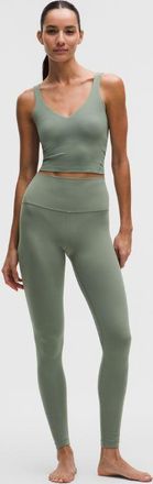 lululemon Align Leggings mit hohem Bund f&uuml;r Frauen - 71 cm - Gr&ouml;&szlig;e 10 in Willow Leaf