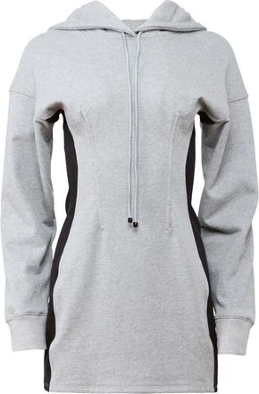 Fleur du Mal Kleid mit Kapuze - Grau