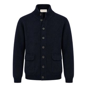 Daniele Fiesoli Strickjacke mit Kn&ouml;pfen - - Knitwear - Herren - Blau - M