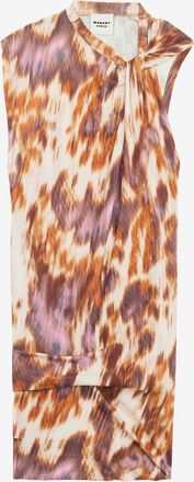 Isabel Marant Robe Leany - Femme - &Eacute;cru-ocre - Taille XL - Marant &Eacute;toile