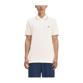 Fred Perry Ikones Poloshirt mit Lorbeerkranz-Logo - - Tops - Herren - Wei&szlig; - 2XL