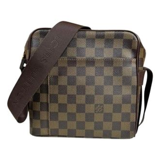 Louis Vuitton Sac bandouli&egrave;re en toile Pre-owned - Femme - Pre-owned - Brun - Taille: ONE Size