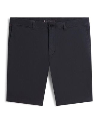 Tommy Hilfiger Bermudashorts Denton mit Stretch und Print-Struktur, Slim Fit in