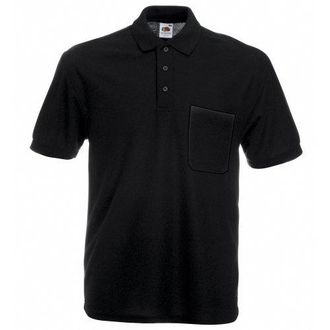 Fruit Of The Loom SS025M Polo, Noir, X-Large Homme