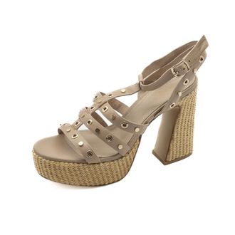 Emanuelle Vee Damen, Schuhe, Beige, 37 EUGr&ouml;&szlig;e