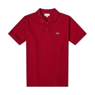 Lacoste Klassisches Polo-Shirt - - Tops - Herren - Rot - 2XL