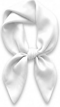 TigerTie &Eacute;charpe en mousseline pour femme - Unicolore - Taille du foulard 60 x 60 cm - 100% coton, Blanc., Gr&ouml;&szlig;e: ca. L&auml;nge 60 cm, Breite 60 cm