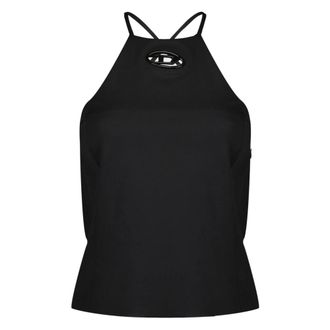 Diesel Femme, Tops, Noir, Taille: 44 FR T-Elma Top