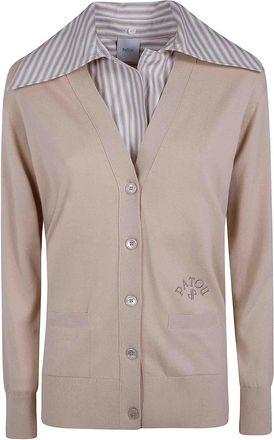 Patou Cardigan - Couleur Chair