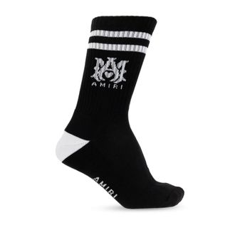 Amiri Homme, Sous-v&ecirc;tements, Noir, Taille: XL Chaussettes avec logo