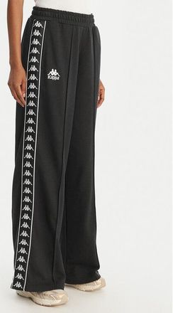 Kappa Jogginghose Banda Malorie 37256WW Schwarz Regular Fit