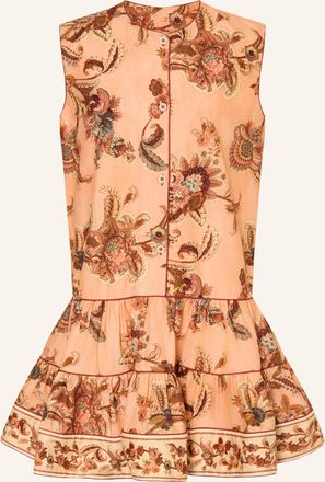 Zimmermann Kleid Aster Mit R&uuml;schen orange