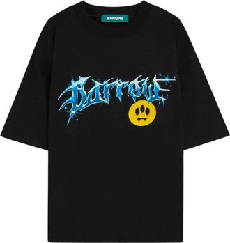 Barrow Barrow, Homme, Tops, Noir, Taille: XS T-Shirt en jersey