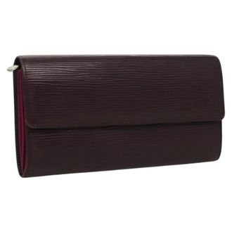Louis Vuitton Pre-owned Cuir petite-maroquinerie - Femme - Pre-owned - Violet - Taille: ONE Size