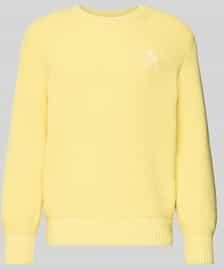Lacoste Regular Fit Pullover aus Baumwoll-Mix Modell COTES PERLES