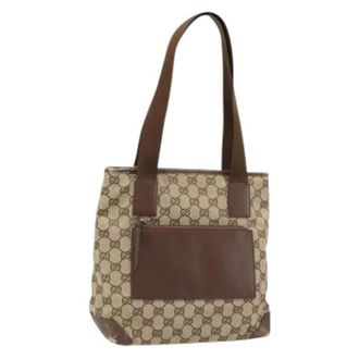 Gucci Pre-owned Vintage Tote Bag - - Pre-owned - Damen - Beige - ONE SIZE