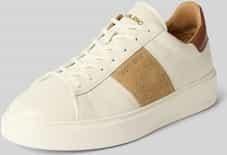 Woolrich Sneaker aus Leder mit Schn&uuml;rung