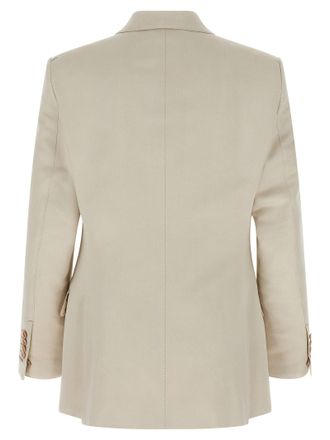 Tom Ford Mens Beige Cotton Blazer Clothing