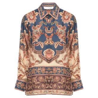 Zimmermann Damen, Blusen & Hemden, Mehrfarbig, XSGr&ouml;&szlig;e