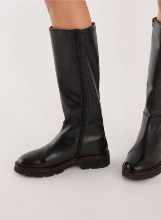 Geox Bottes Norize en cuir m&eacute;lang&eacute;
