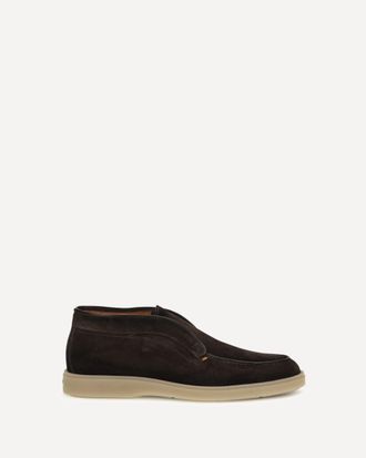 Santoni Digits suede Loafers Male 11