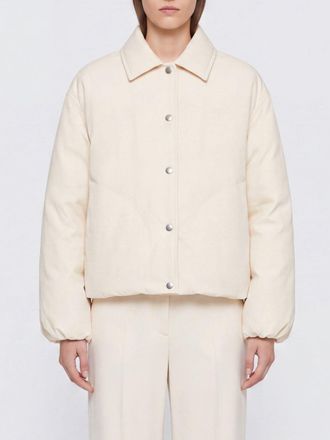 Jil Sander Gesteppte Cropped-Hemdjacke aus technischem Gewebe