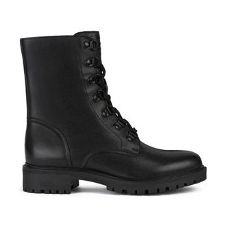 Geox Schwarze Damen Stiefeletten - - Shoes - Damen - Schwarzk - 40 EU