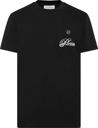 Philipp Plein T-Shirt Rundhalsausschnitt Ss Signature