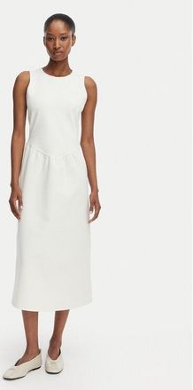 Calvin Klein Coctailkleid LV044G207G Creme A-Line Fit