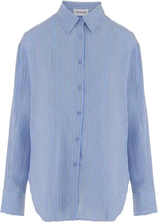 Frankie Shop Femme, Blouses et Chemises, Bleu, Taille: 40 FR Shirt The Frankie Shop