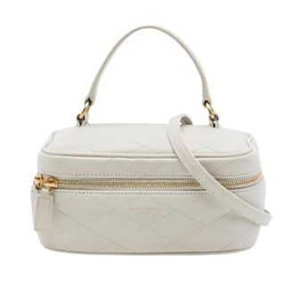 Saint Laurent Pre-owned Leder Schultertasche - - Pre-owned - Damen - Wei&szlig; - ONE SIZE