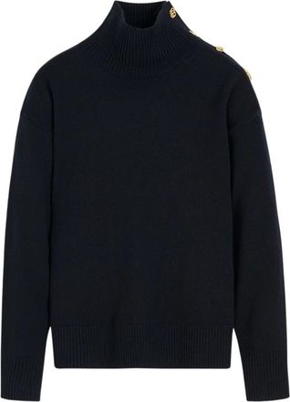 By Malene Birger Femme, Pulls, Noir, Taille: 36 FR Vanille Turtleneck