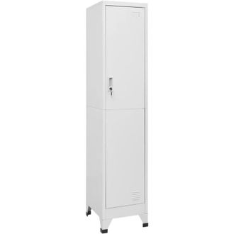 vidaXL Schlie&szlig;fachschrank 38x45x180 cm Stahl - Vidaxl