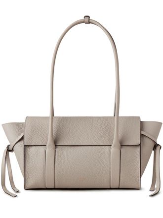 Mulberry Kleine Soft Bayswater Schultertasche - Grau