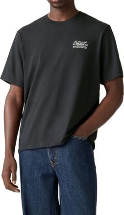 Levi's SS Relaxed Fit T-Shirt Eagle Buckle Jet Blac, Tbd127, M