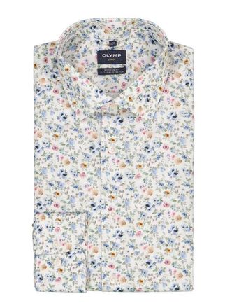 Olymp Herren Hemd mehrfarbig Baumwolle