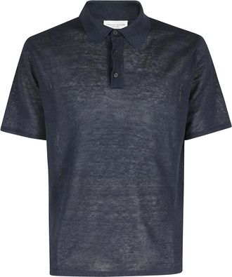 Roberto Collina Homme, Tops, Bleu, Taille: 2XL Polo Mc