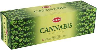 Hem Räucherstäbchen, Cannabis, 8 Stäbchen, 25 Stück
