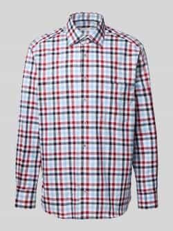 Eterna Regular Fit Business-Hemd mit Kentkragen