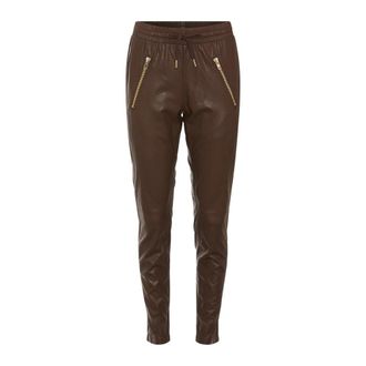 Rue de Femme Goldene Skin Fatale Chestnut Hose - - Trousers - Damen - Braun - 2XL