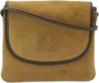 Loewe Pre-owned Pochette Sac bandouli&egrave;re - Femme - Pre-owned - Brun - Taille: ONE Size