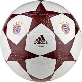 adidas Erwachsene Finale 16 FC Bayern Fußball, White/Onix/Light Onix, 5