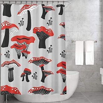 Bonamaison Le Jardin du Lin Duschvorhänge, Polyester, Mehrfarbig, 150x200