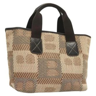 Bally Pre-owned Canvas Handtaschen - - Pre-owned - Damen - Braun - ONE SIZE